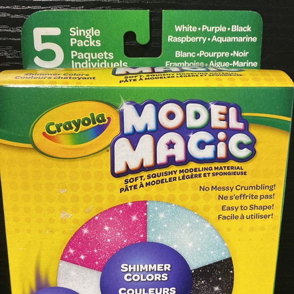 Crayola | Toys | Crayola Model Magic 5 Count Shimmer Variety Pack Kit ...